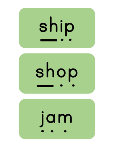 RWI Set 1 Green Word Flashcards for Phonics Mastery: Practice Decoding ...