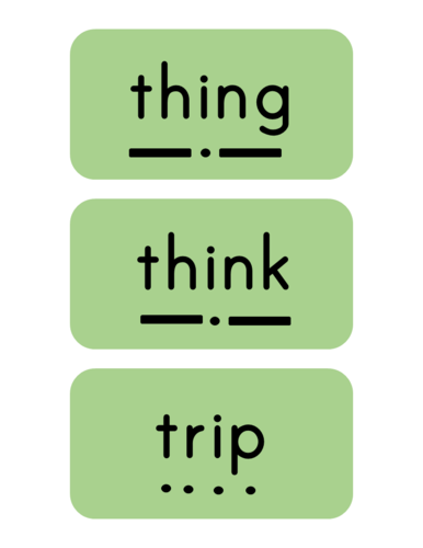 RWI Set 1 Green Word Flashcards for Phonics Mastery: Practice Decoding ...