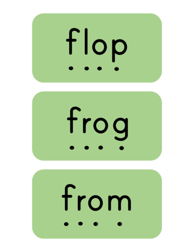 RWI Set 1 Green Word Flashcards for Phonics Mastery: Practice Decoding ...