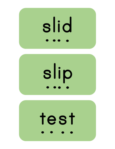 RWI Set 1 Green Word Flashcards for Phonics Mastery: Practice Decoding ...