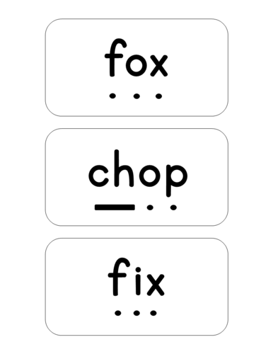 RWI Set 1 Green Word Flashcards for Phonics Mastery: Practice Decoding ...