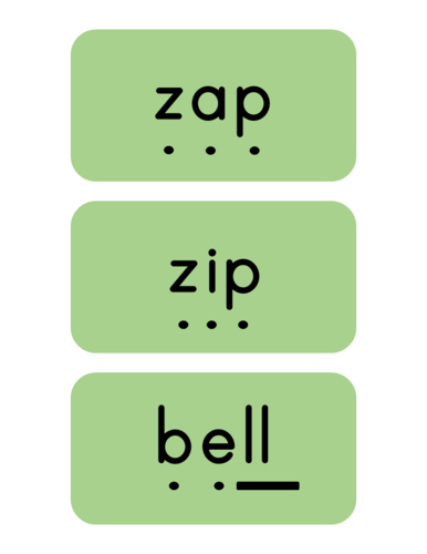 RWI Set 1 Green Word Flashcards for Phonics Mastery: Practice Decoding ...