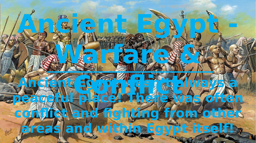 Ancient Egypt - Warfare & Conflict | Teaching Resources