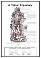 The Romans - Roman Soldier Worksheets | Teaching Resources