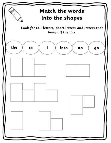Year 1/ Reception - Phase 2 tricky word activity book | Teaching Resources