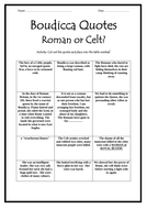 The Romans - Queen Boudicca! | Teaching Resources