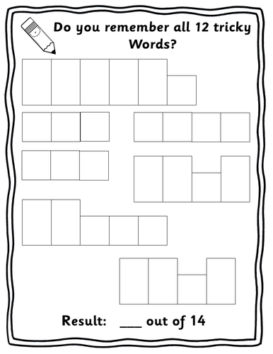 Year 1 / Reception - Phase 4 tricky word activity book | Teaching Resources