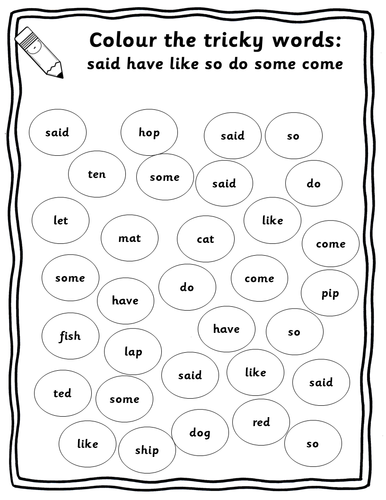 Year 1 / Reception - Phase 4 tricky word activity book | Teaching Resources