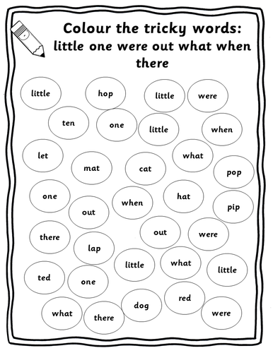 Year 1 / Reception - Phase 4 tricky word activity book | Teaching Resources