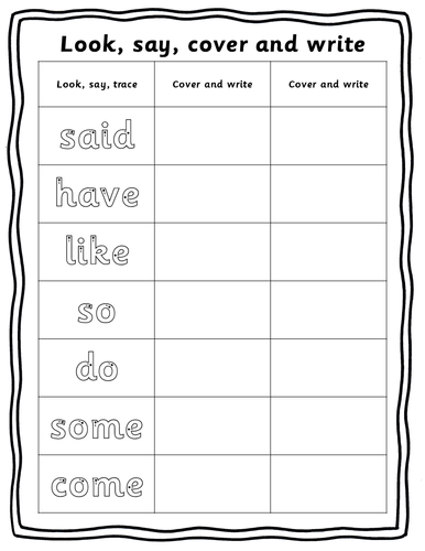 Year 1 / Reception - Phase 4 tricky word activity book | Teaching Resources