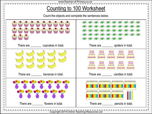 Counting to 100 - Year 2 | Teaching Resources
