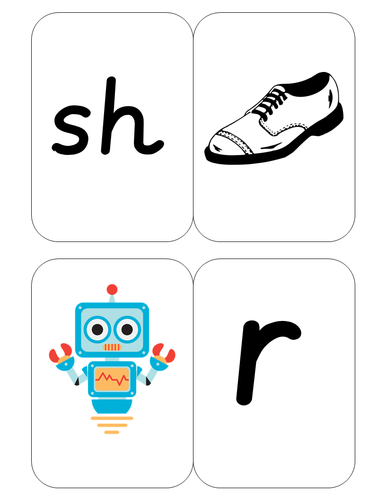 RWI set 1 sound flashcards | Teaching Resources