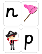 RWI set 1 sound flashcards | Teaching Resources