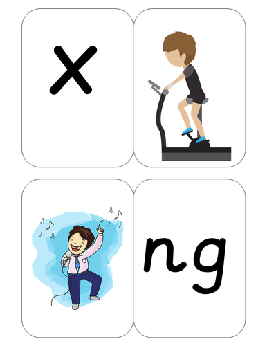 RWI set 1 sound flashcards | Teaching Resources