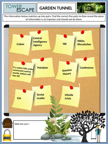 Cold War History Escape Room | Teaching Resources