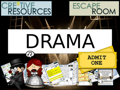 Drama Escape Room | Teaching Resources