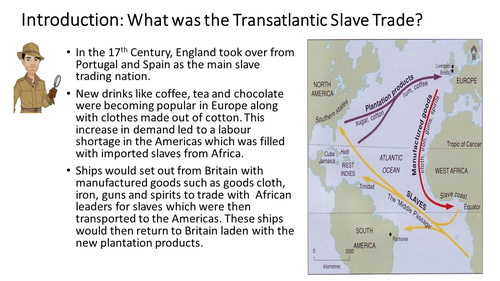 Card Sort: Why did the Transatlantic Slave Trade develop and grow ...