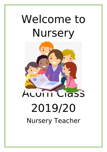 Welcome to Nursery Booklet for parents | Teaching Resources