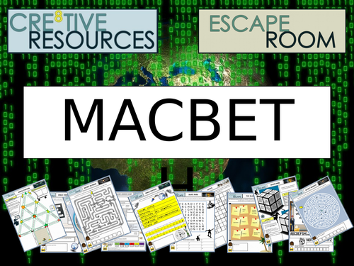Macbeth Escape Room | Teaching Resources