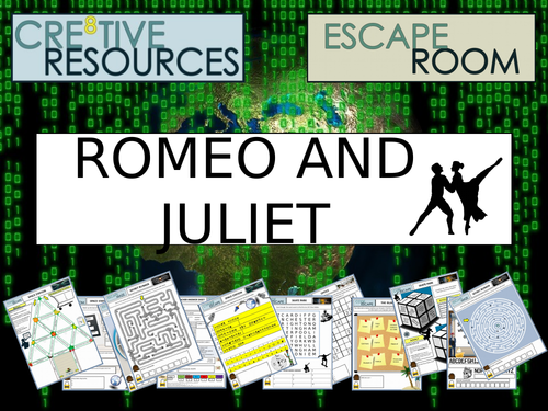 Romeo and Juliet Escape Room | Teaching Resources