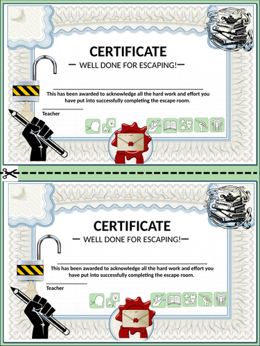 Of Mice and Men Escape Room | Teaching Resources