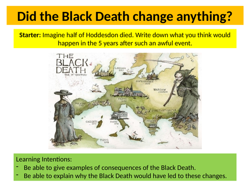 The Black Death - 5 Lesson Key Stage 3 Unit | Teaching Resources