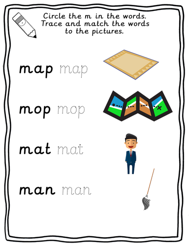 RWI Set 1 Workbook: A Complete Phonics Resource with 111 worksheets ...