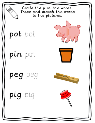 RWI Set 1 Workbook: A Complete Phonics Resource with 111 worksheets ...