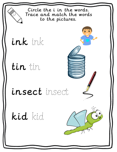 RWI Set 1 Workbook: A Complete Phonics Resource with 111 worksheets ...