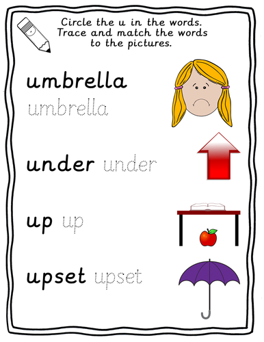 RWI Set 1 Workbook: A Complete Phonics Resource with 111 worksheets ...