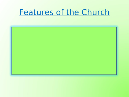 Features of a Catholic Church | Teaching Resources