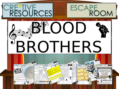 Blood Brothers Escape Room | Teaching Resources