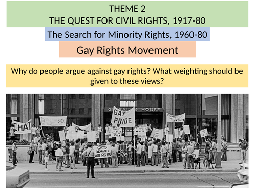In Search of the American Dream - Unit 2 The Quest for Civil Rights ...