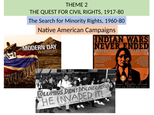 In Search of the American Dream - Unit 2 The Quest for Civil Rights ...