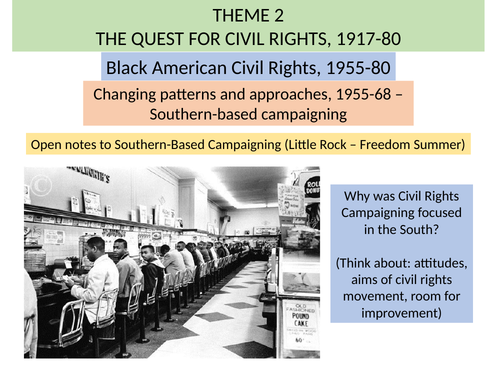 In Search of the American Dream - Unit 2 The Quest for Civil Rights ...