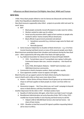 In Search of the American Dream - Unit 2 The Quest for Civil Rights ...