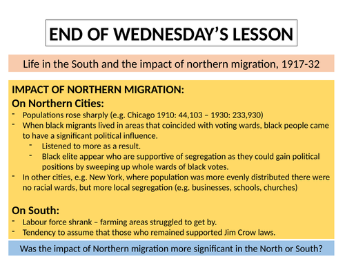 In Search of the American Dream - Unit 2 The Quest for Civil Rights ...