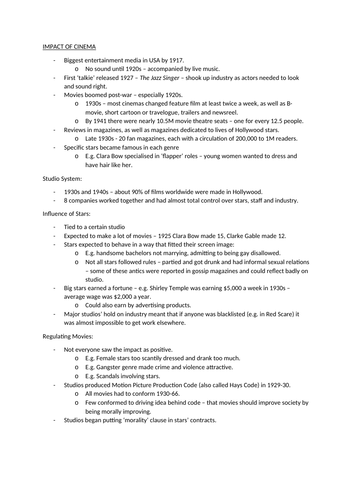 In Search of the American Dream - Unit 3 Society and Culture in Change ...