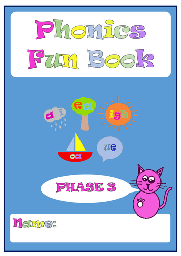 Phonics Phase 3 Fun Book | Teaching Resources