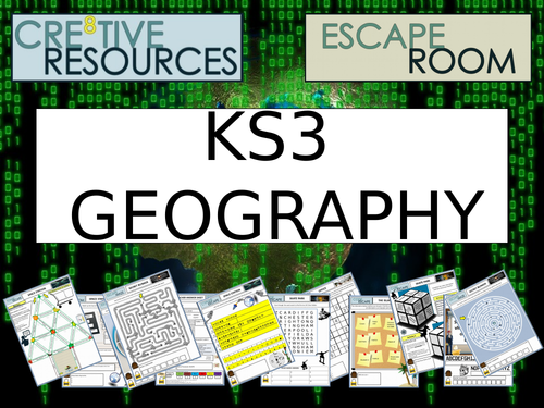 KS3 Geography Escape room | Teaching Resources