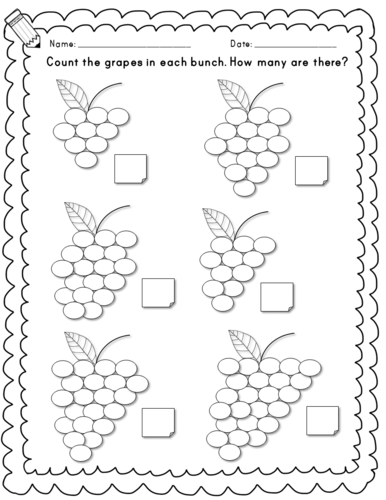 Reception / Year 1 counting to 20 worksheets | Teaching Resources