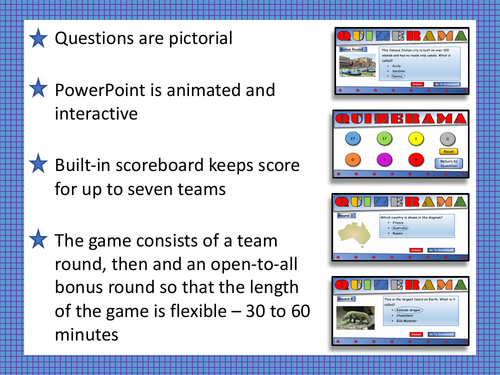 Back to School/End of Year General Knowledge Quiz 1 KS3 | Teaching ...