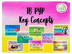 IB PYP Key Concepts | Teaching Resources