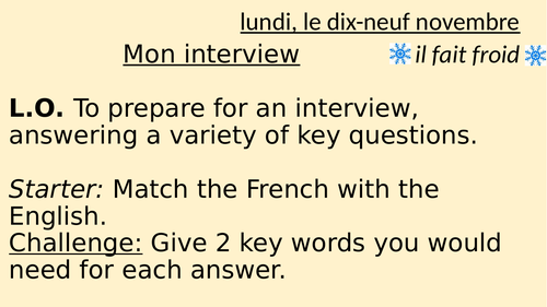 Dynamo Module 1 French KS3 | Teaching Resources