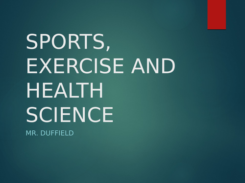 IB DP Sports Exercise and Health Science Topic 3 Complete | Teaching ...