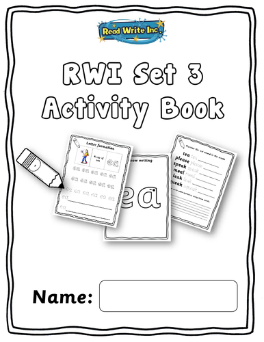 Reception / Year 1 / Year 2 / Year 3 - RWI set 3 phonics activity book ...