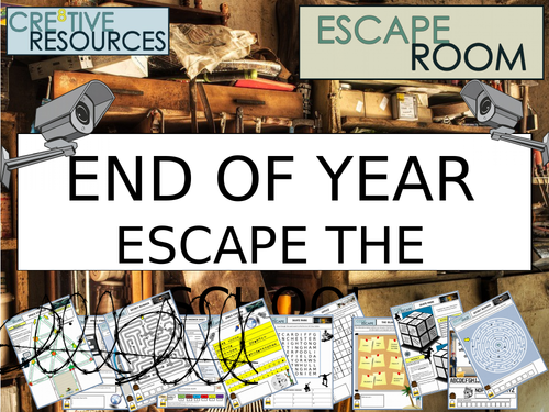 End of Term Transition - Escape Room | Teaching Resources