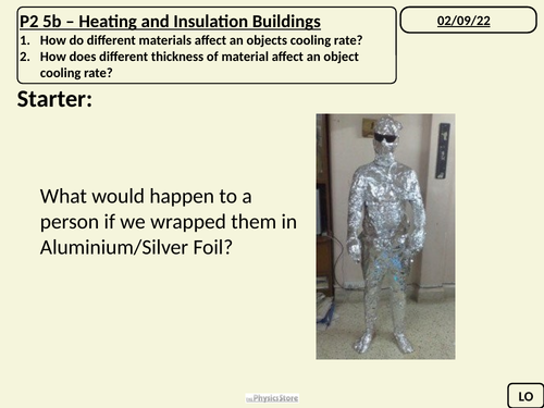 KS4 GCSE Physics AQA P2 Energy Transfer by Heating - All 8 PowerPoints ...