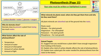 Year 8 Science Homework Booklet by wgf500 | Teaching Resources