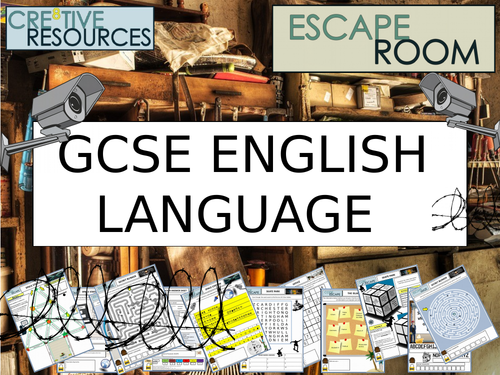 GCSE English Language Escape Room | Teaching Resources